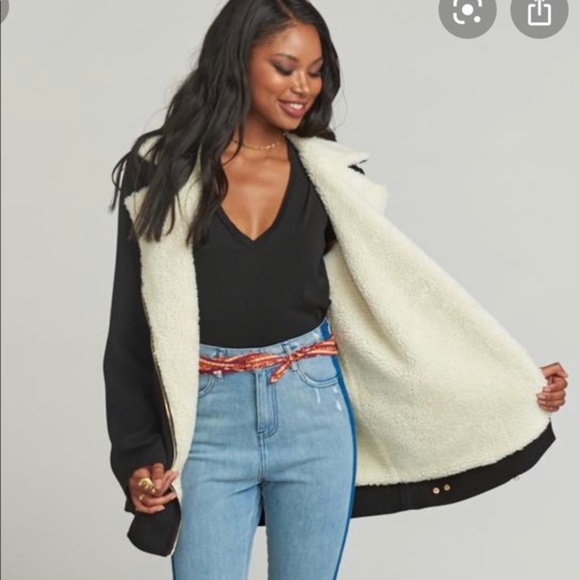 Show Me Your MuMu | Jackets & Coats | Show Me Your Mumu Elisha Sherpa ...